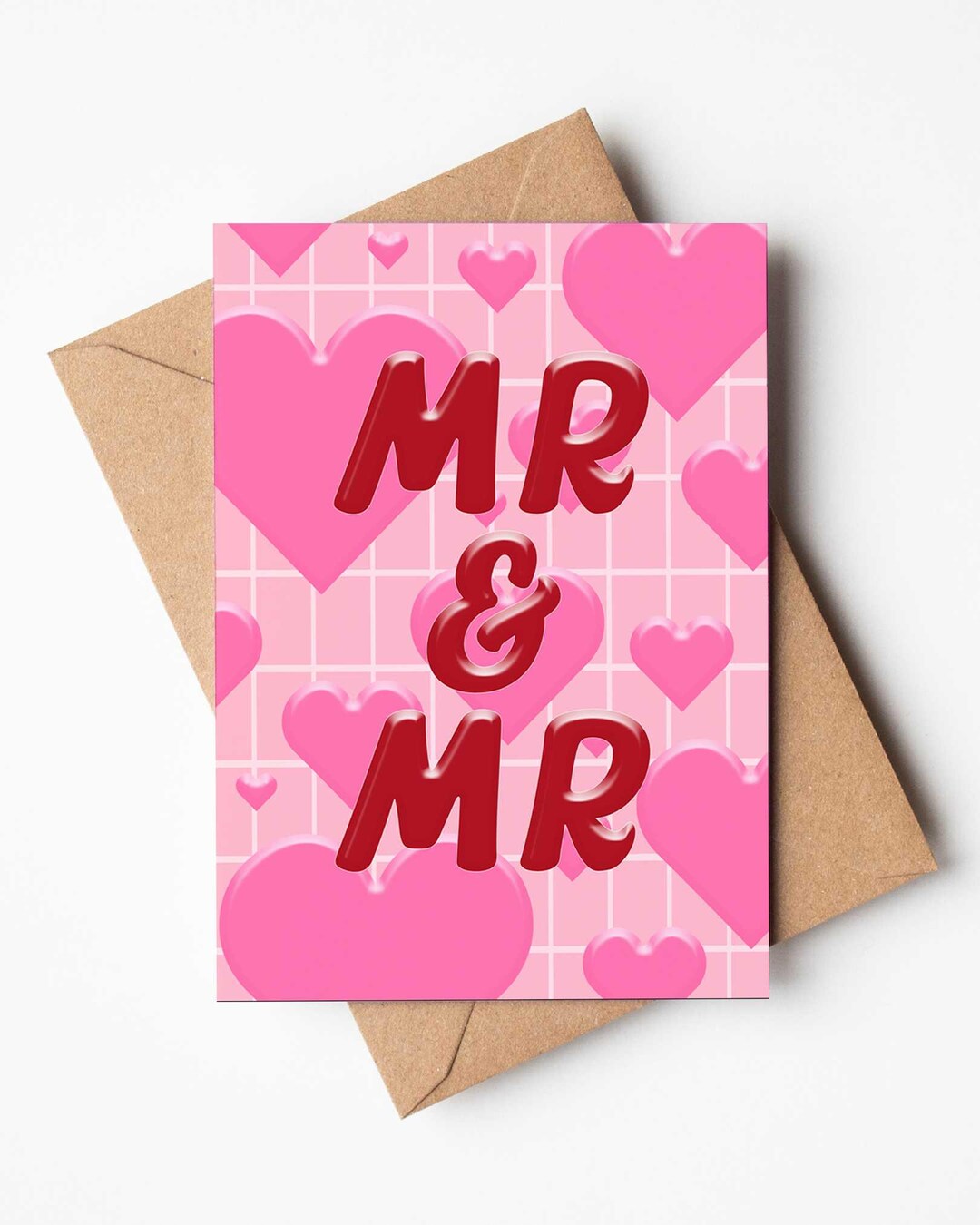 A6 Mr & Mr Card - Etsy
