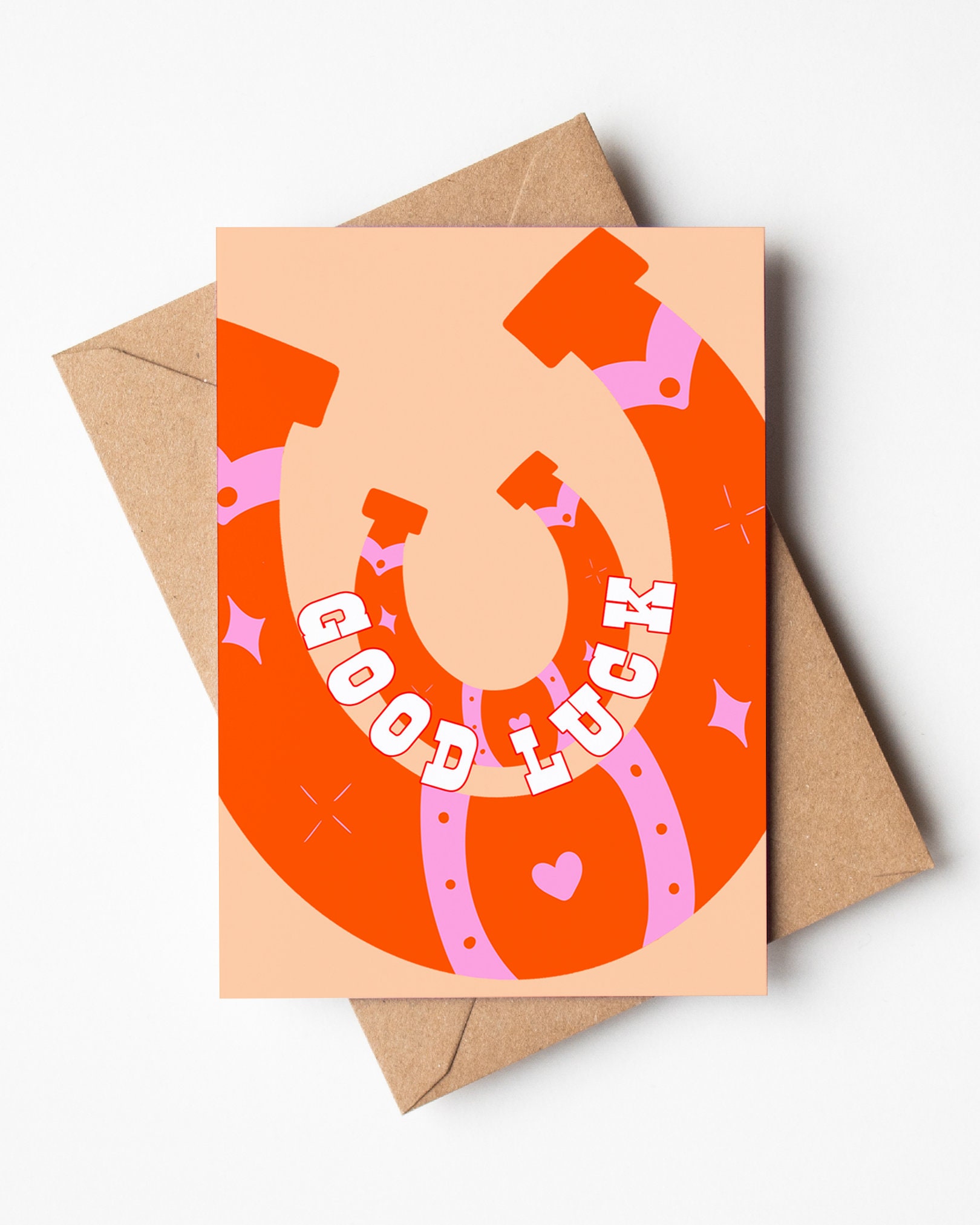 A6 Card Cowgirl Cowboy Boots Horseshoe Good Luck Western Inspired ...