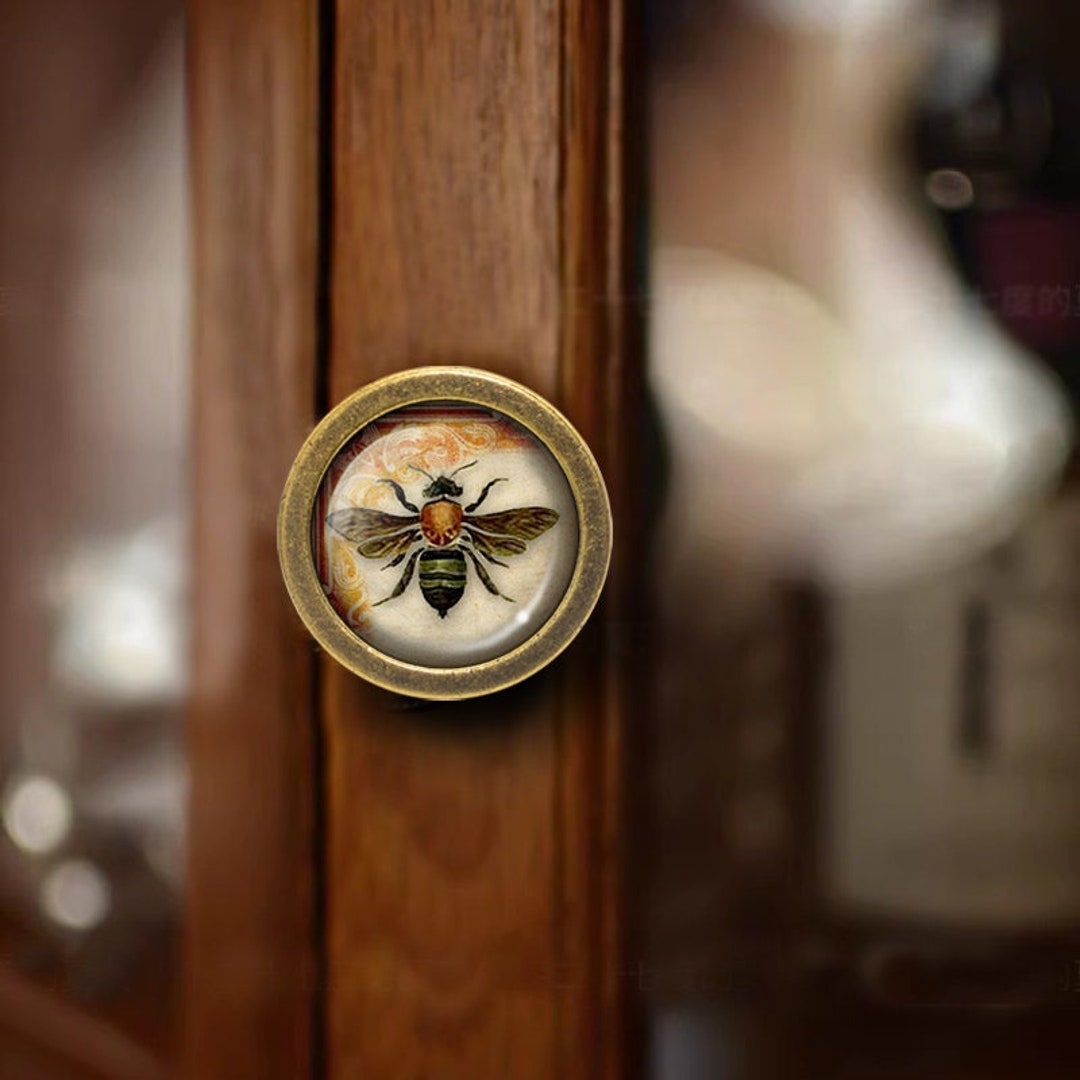 Bee Knobs Cabinet Dresser Knobs Handles Pulls Kitchen Cabinet Wine ...
