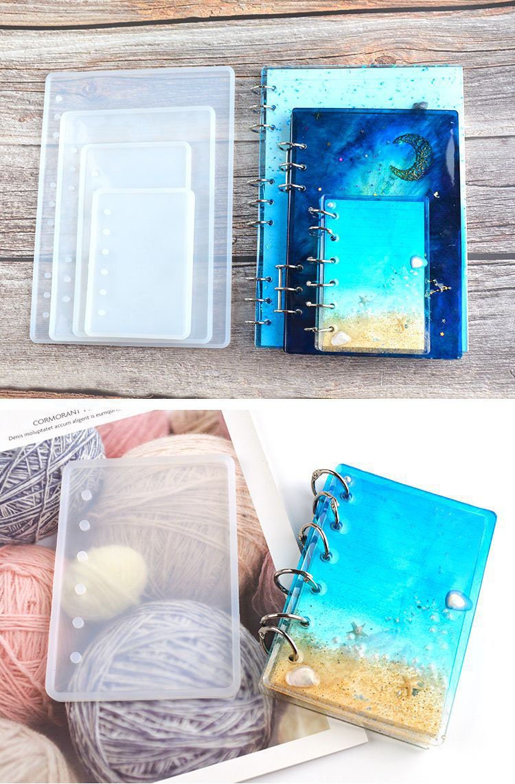 Notebook Cover Resin Silicone Mouldcrystal Silicone | Etsy