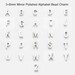 10pcs 3x8mm A-Z26 Alphabet Beads Charm Pendants Stainless - Etsy