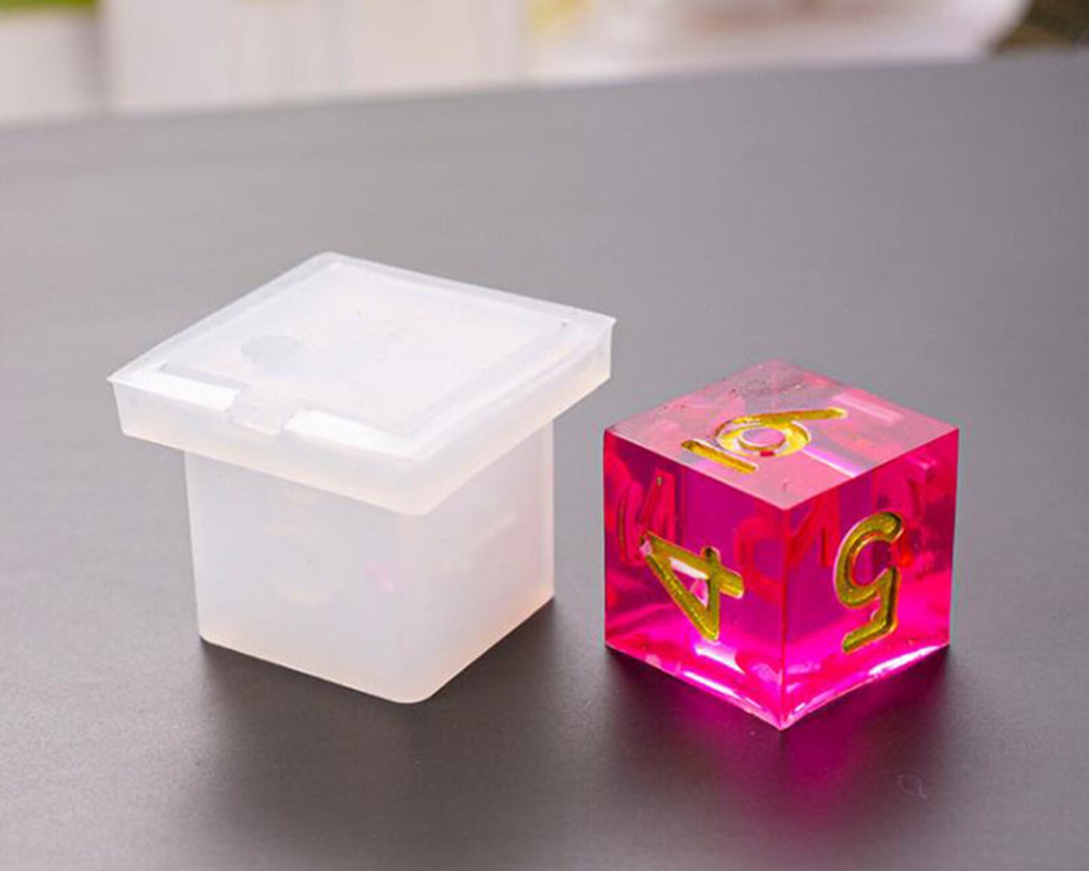 19 Styles Dice Mold Multi-angle Dice Resin Silicone - Etsy