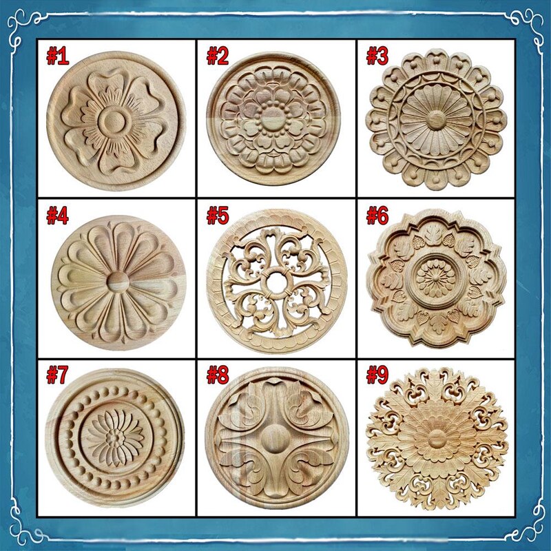 Wood Rosette - Etsy