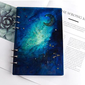 Notebook Cover Resin Silicone Mouldcrystal Silicone - Etsy