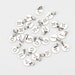 A Sets of A-Z26 Alphabet Charm Pendants,diy Stainless Steel Round ...