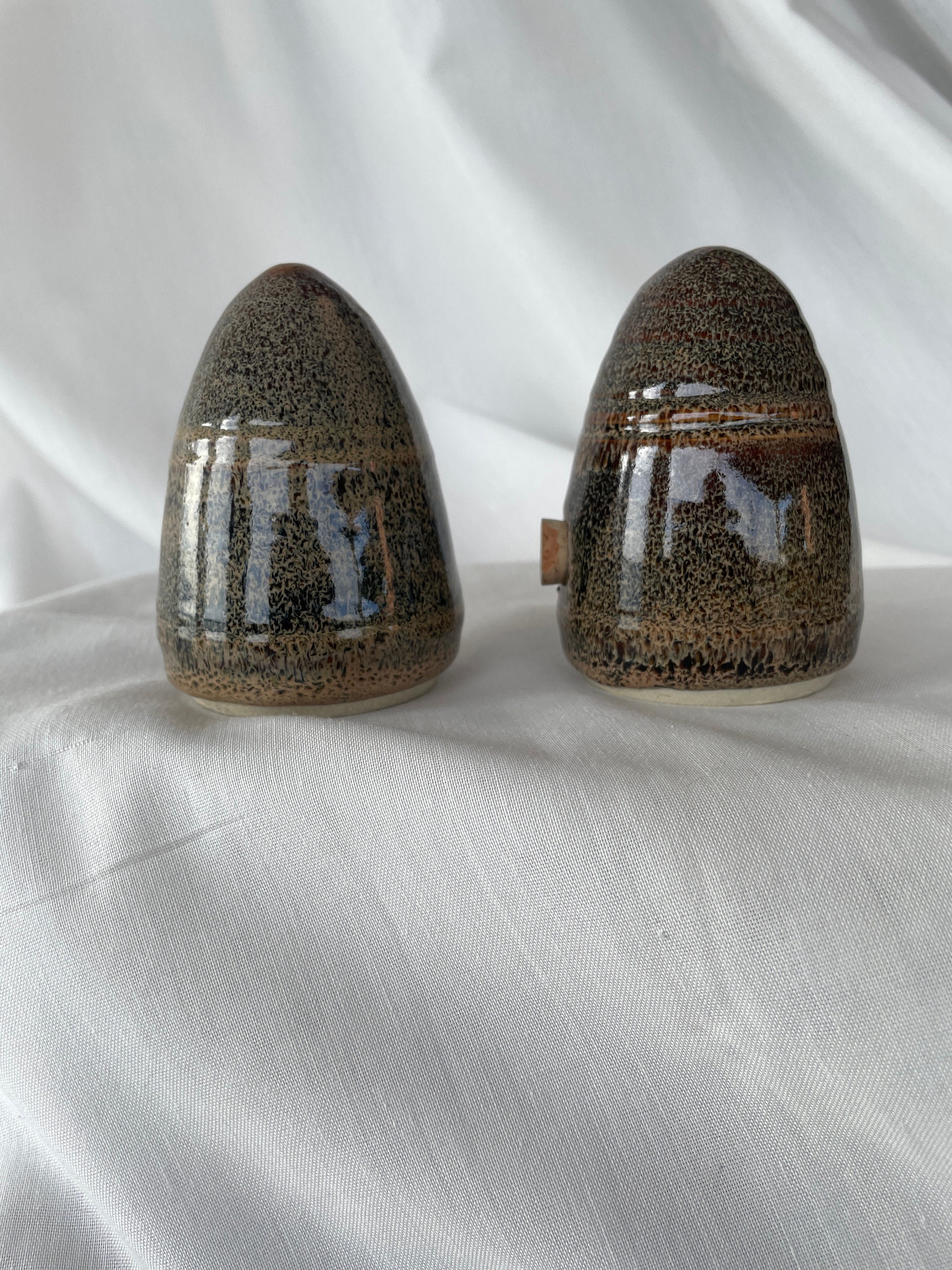 Handmade Ceramic Salt And Pepper Shakers