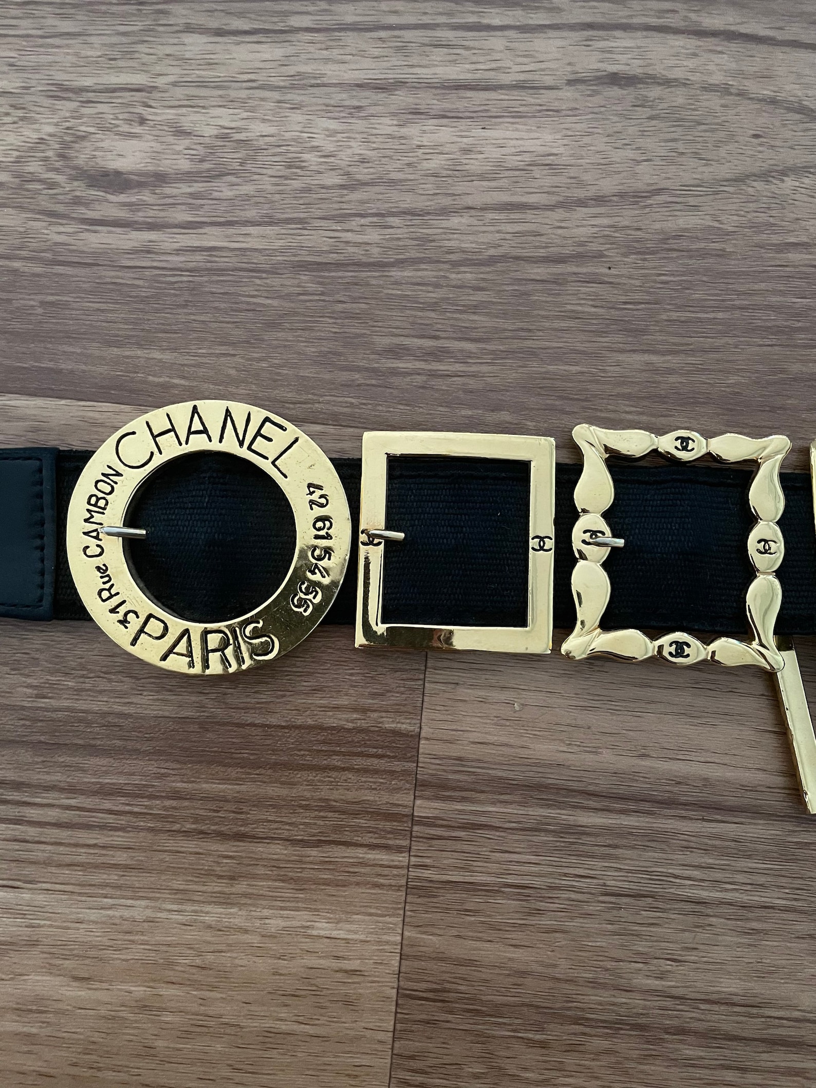 1980s Vintage Multi Buckle Belt - Etsy