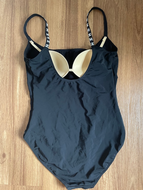 Vintage Chanel Logo Swimsuit/ One-Piece - Gem