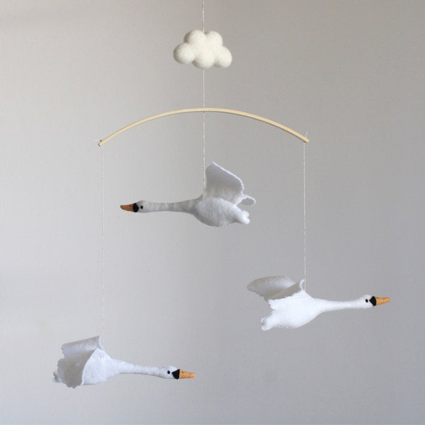 Flying Bird Mobile - Etsy
