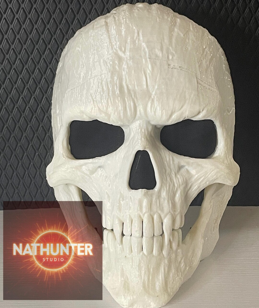 Skull Mask Articuled 3d Printed - Etsy