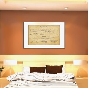 Mauser K98 Patent Print Poster WW2 German Memorabilia Collectibles ...