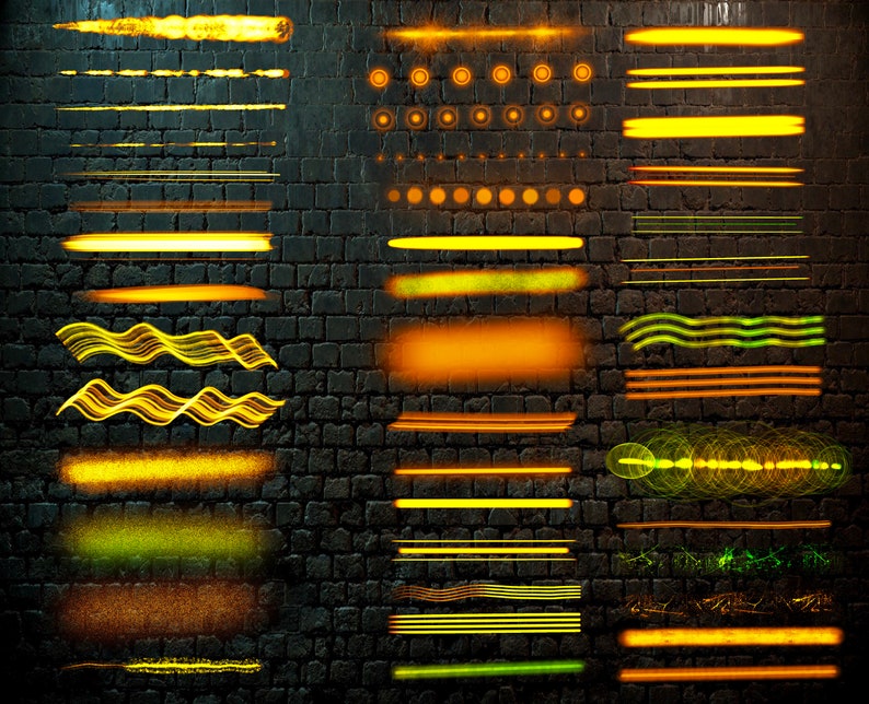 Neon Lights Brushes for Procreate / Procreate Brushes / Light | Etsy