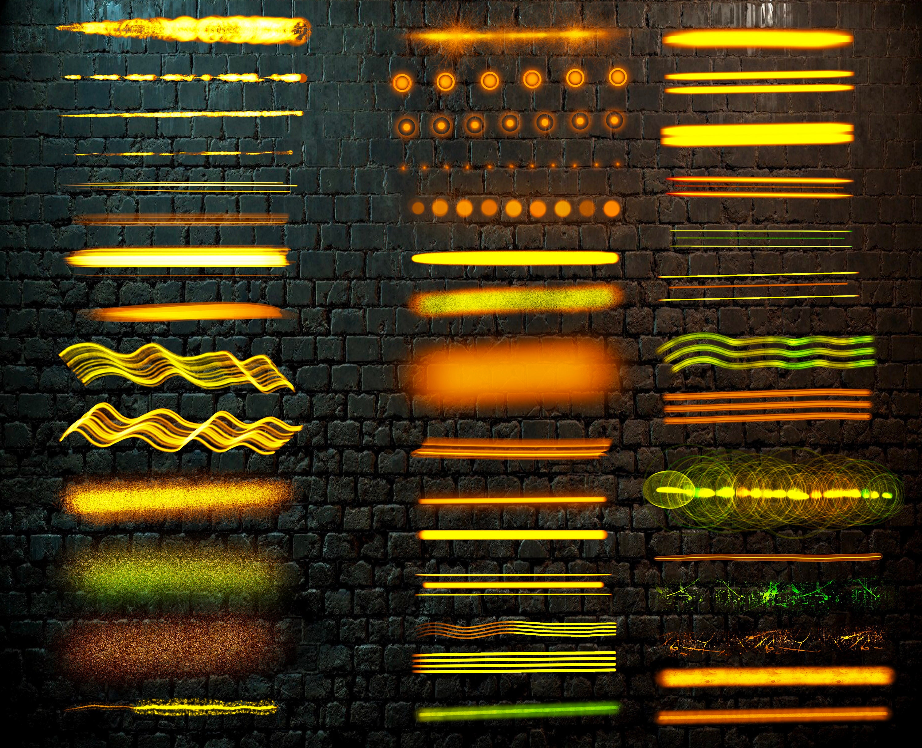 Neon Lights Brushes for Procreate / Procreate Brushes / Light - Etsy