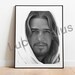 Jesus DIGITAL File, Easter Jesus Christ DIGITAL File Christ Painting ...