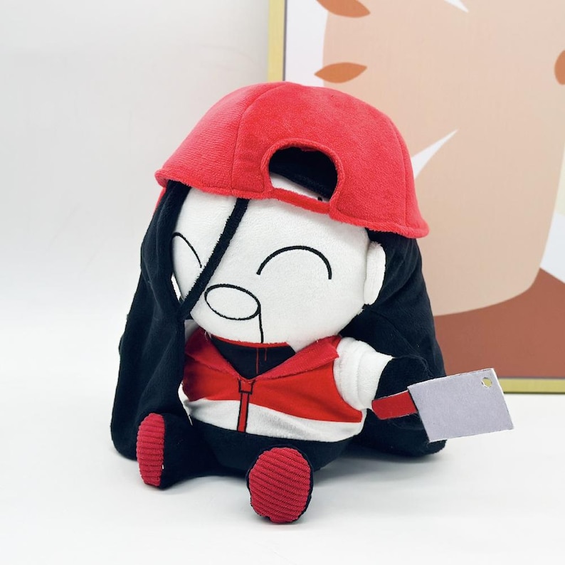 Forsaken Butcher Vanity Plush Toy: Embroidered Cartoon Game Doll - Etsy