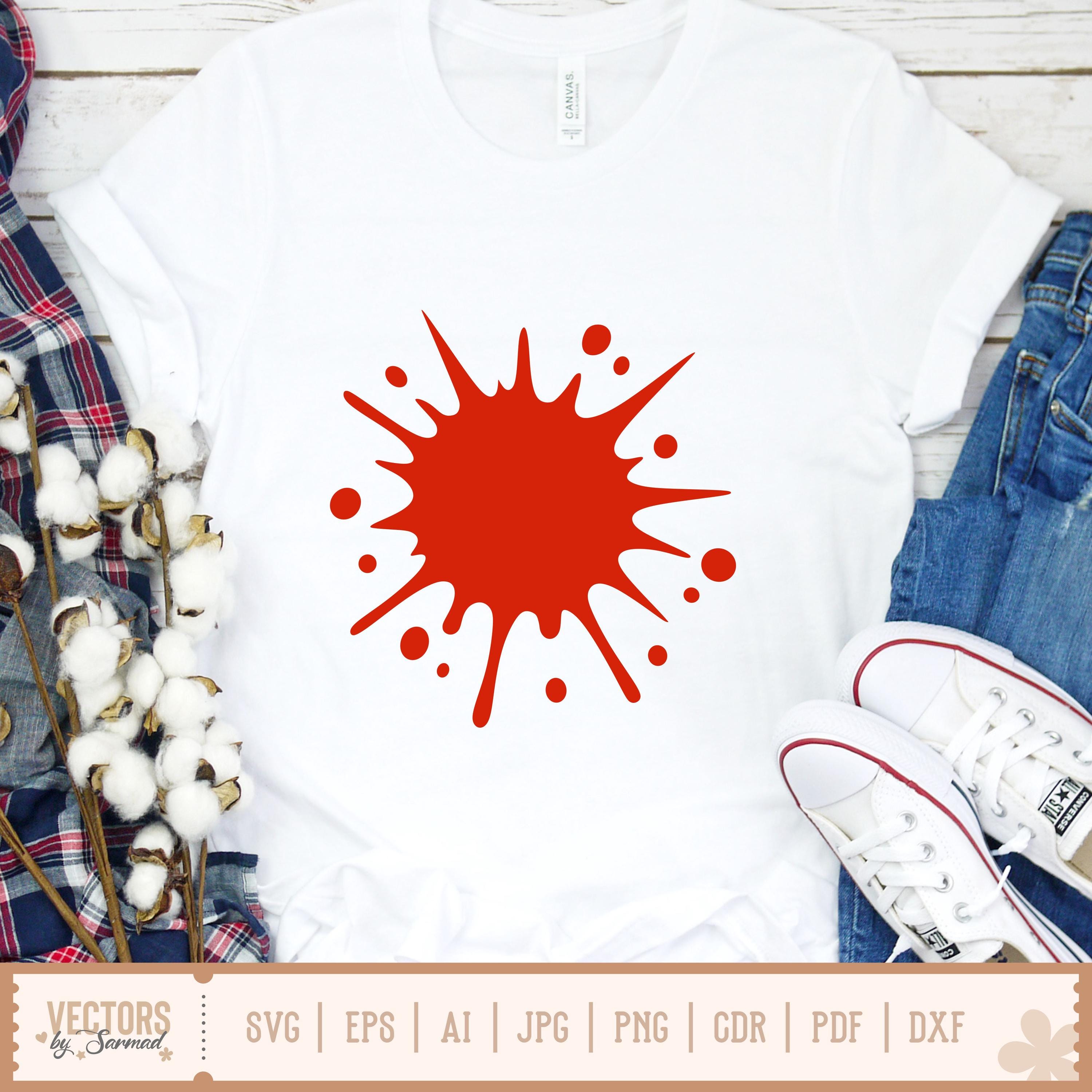 Blood Drips SVG, Blood Svg, Blood Splatter SVG, Dripping Blood Svg ...