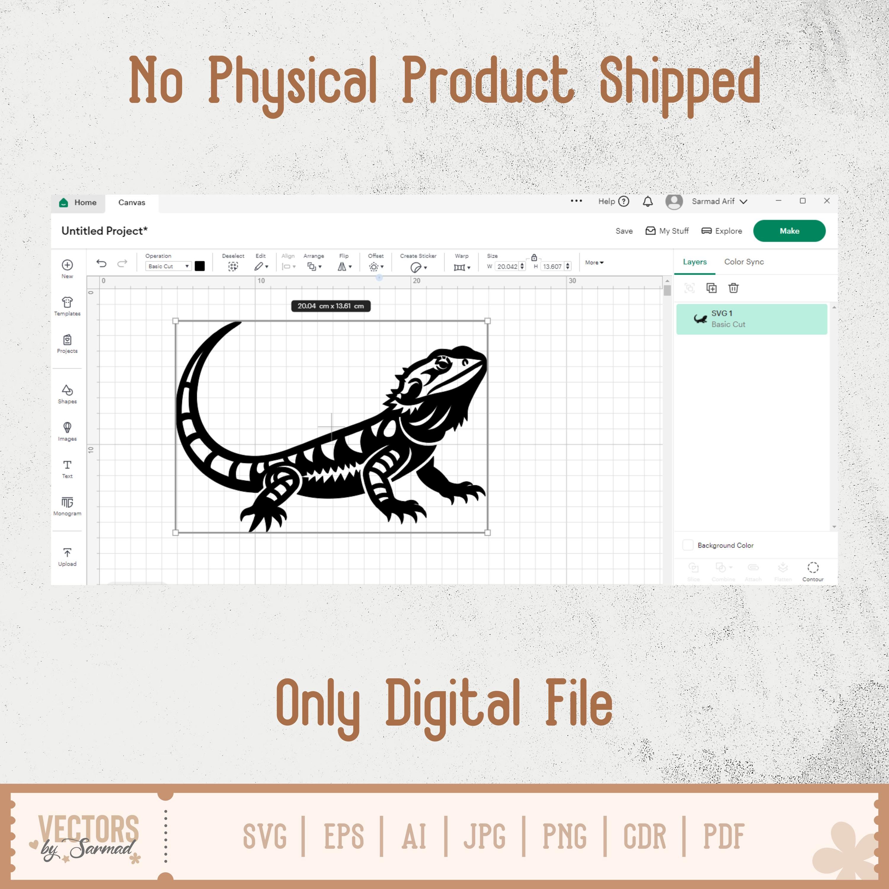 Bearded Dragon SVG, Peeking Bearded Dragon Head, Bearded Dragon ...
