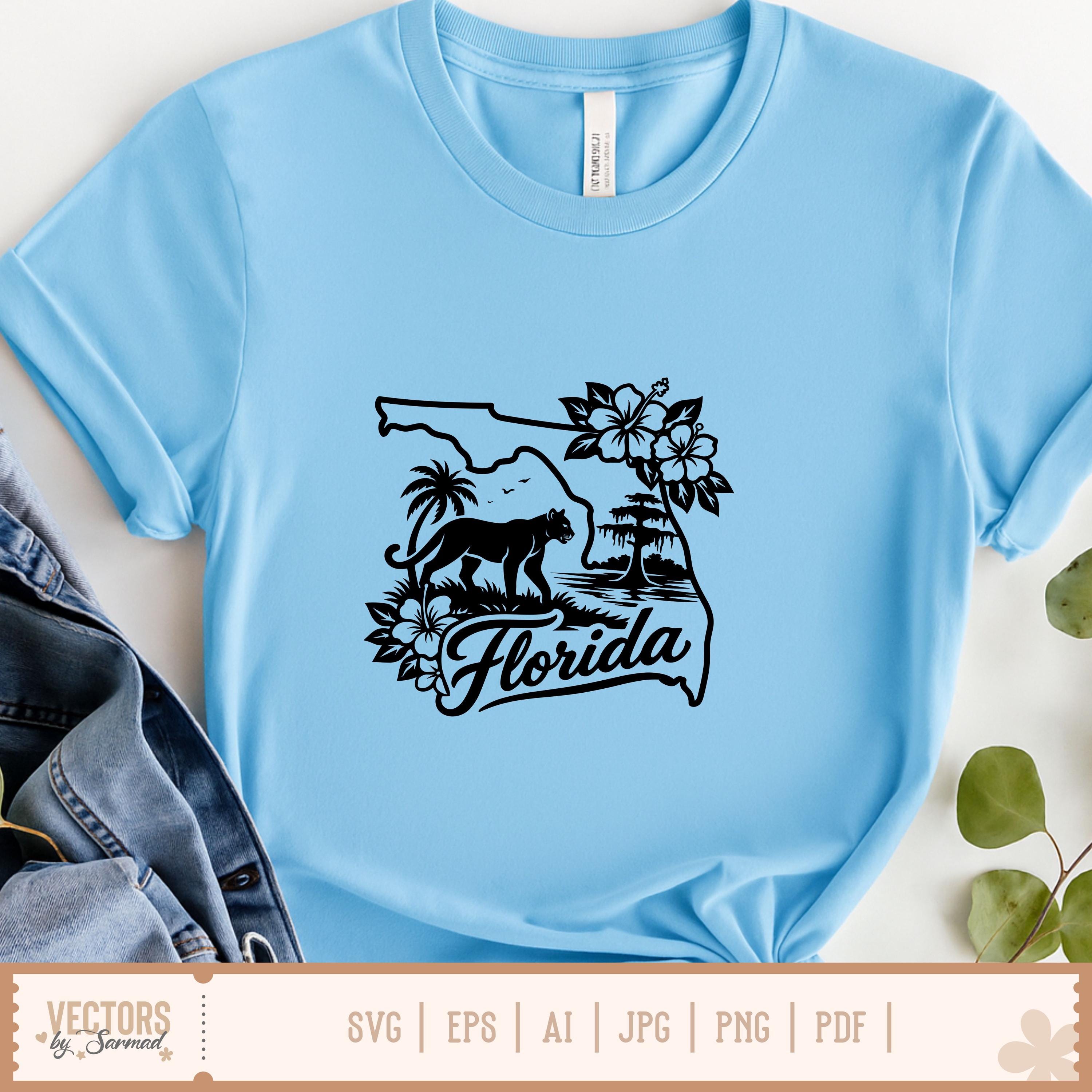Florida SVG Bundle, Florida Outline SVG, Florida State SVG, Florida ...