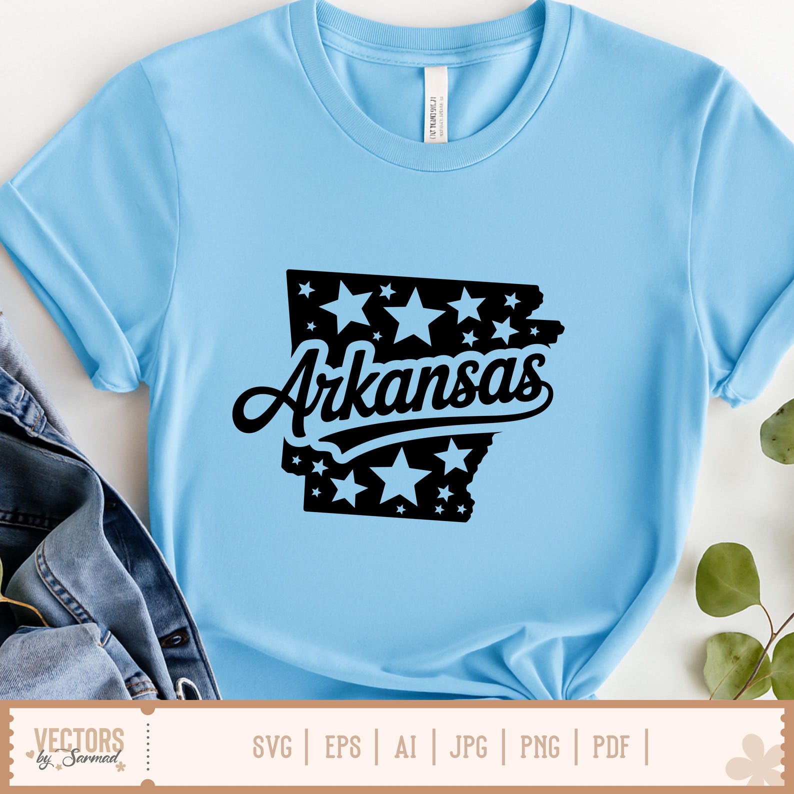 Arkansas SVG Bundle, Arkansas Outline SVG, Arkansas Silhouette ...