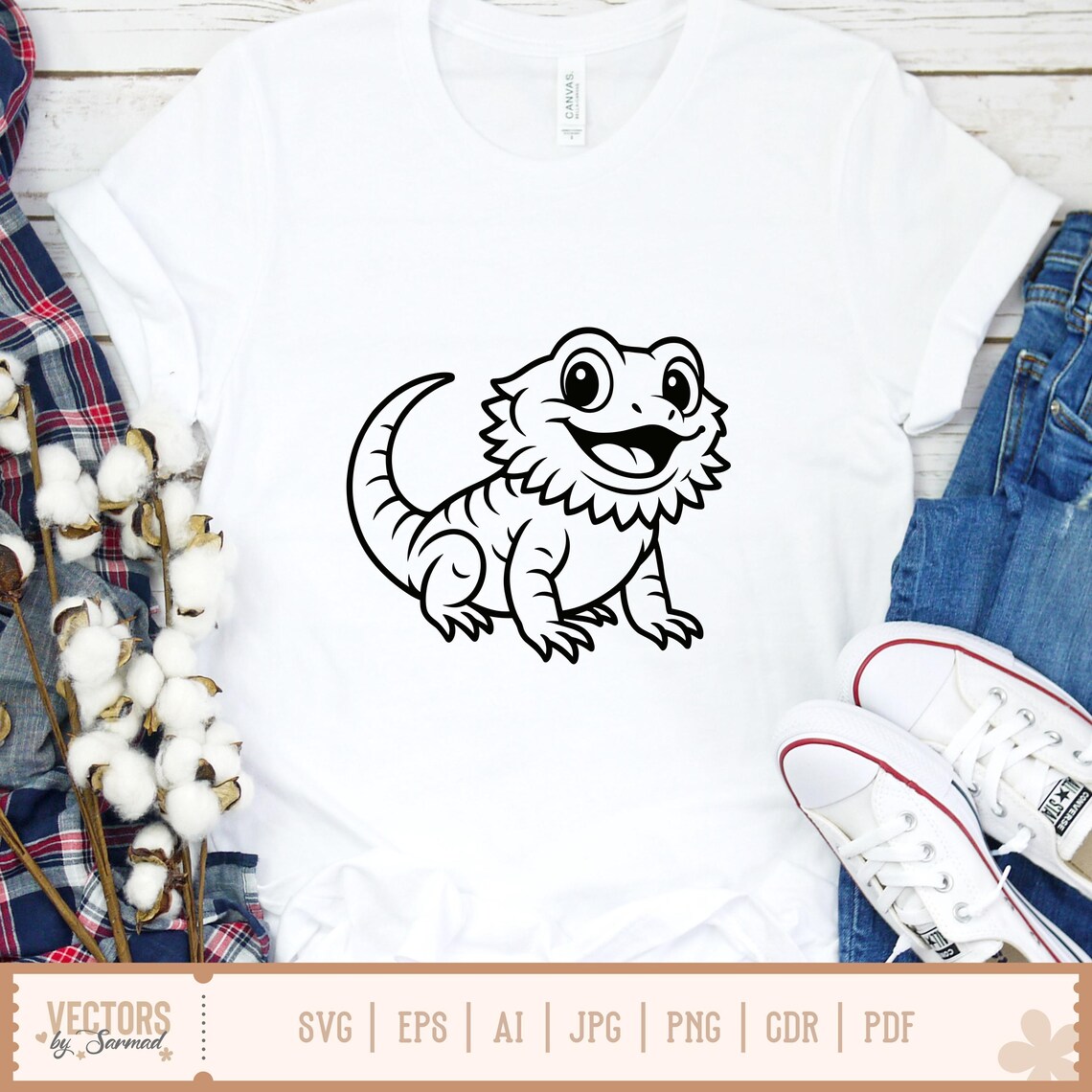 Bearded Dragon SVG, Peeking Bearded Dragon Head, Bearded Dragon ...