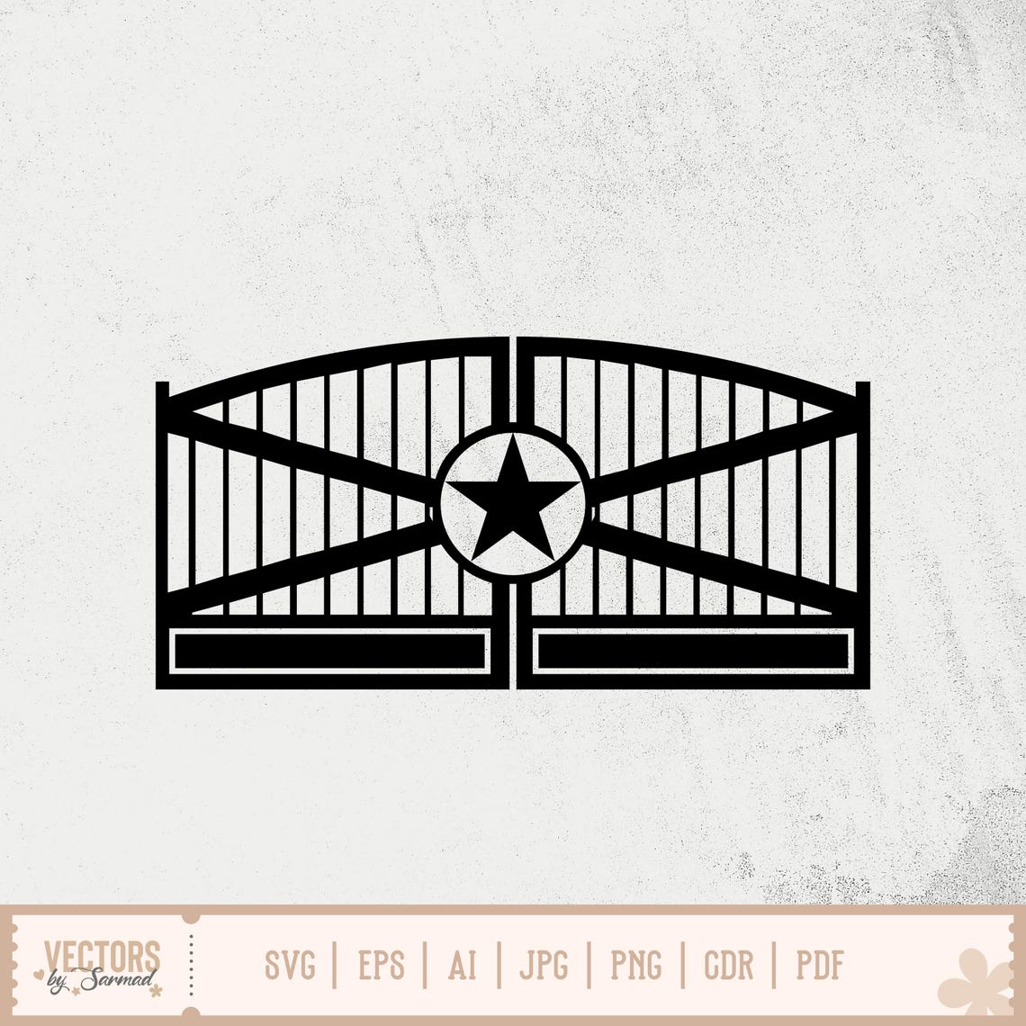 Ranch Gate SVG. Farm Fence SVG, Ranch Gate Silhouette, Gate Bundle PNG ...