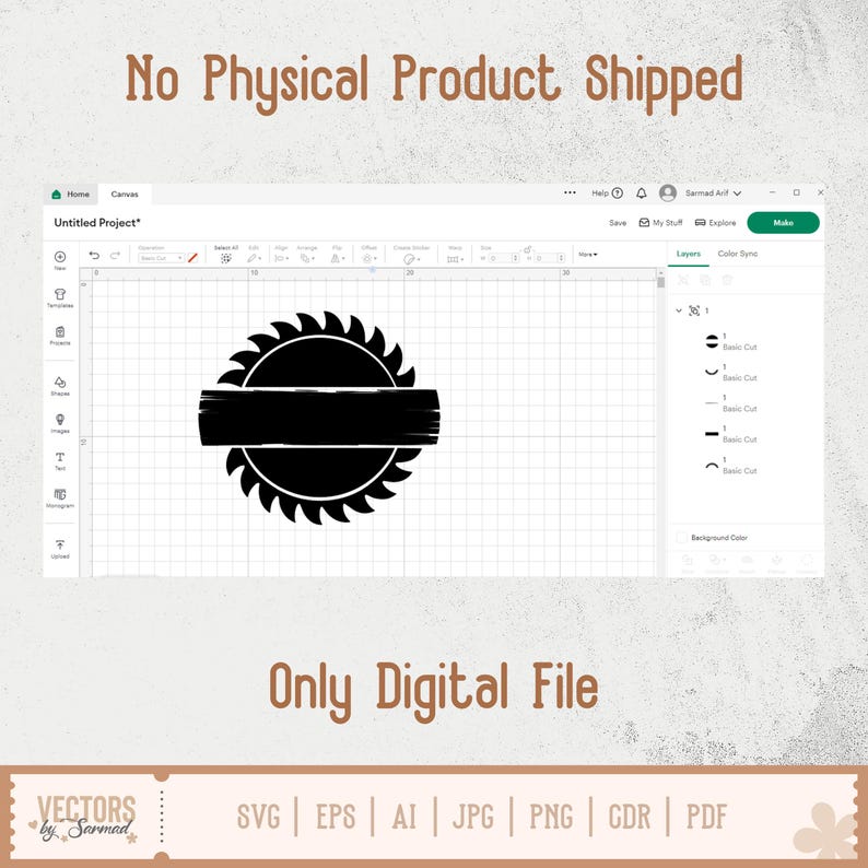 Saw Blade SVG, Saw Blade Monogram Svg, Saw Blade Outline Svg, Saw Blade ...