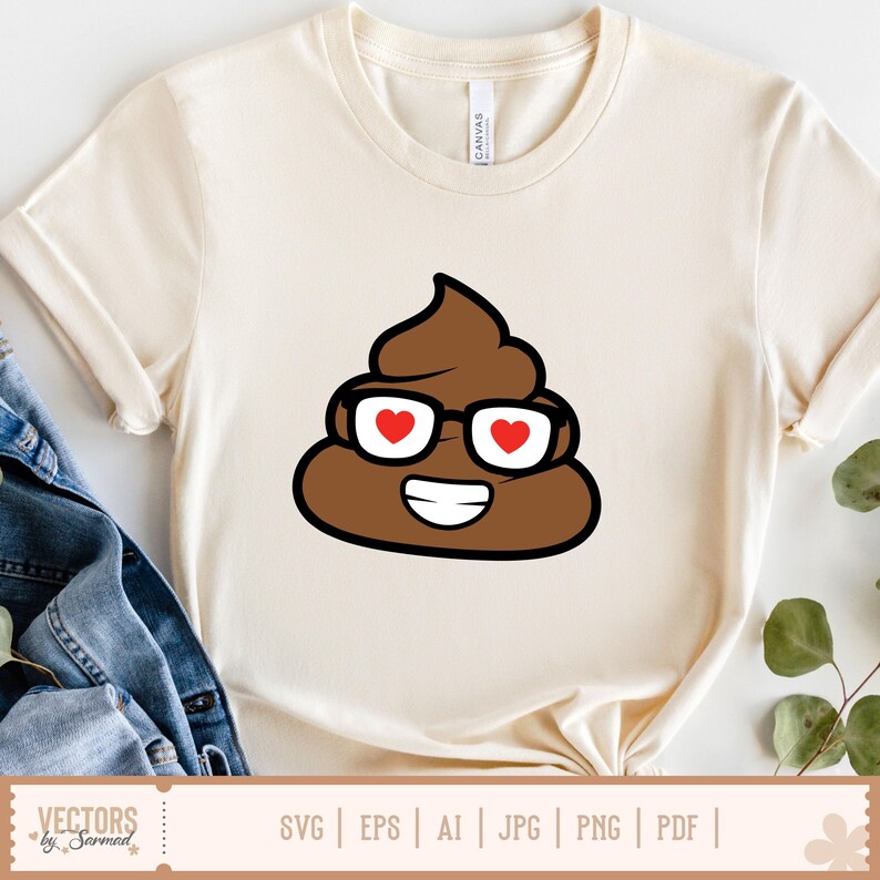 Poop SVG Bundle, Cute Poop SVG, Poop Emoji Svg, Poop Face Svg, Poop ...
