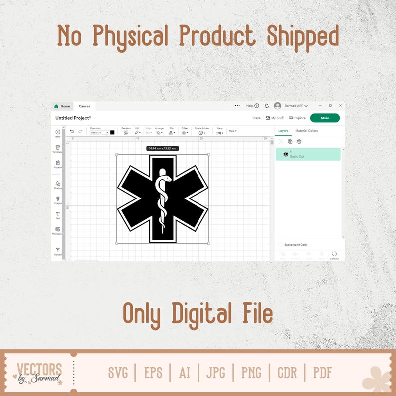 Star of Life Svg, Ems Monogram Svg, Medical Cross EMS EMT Star of Life ...