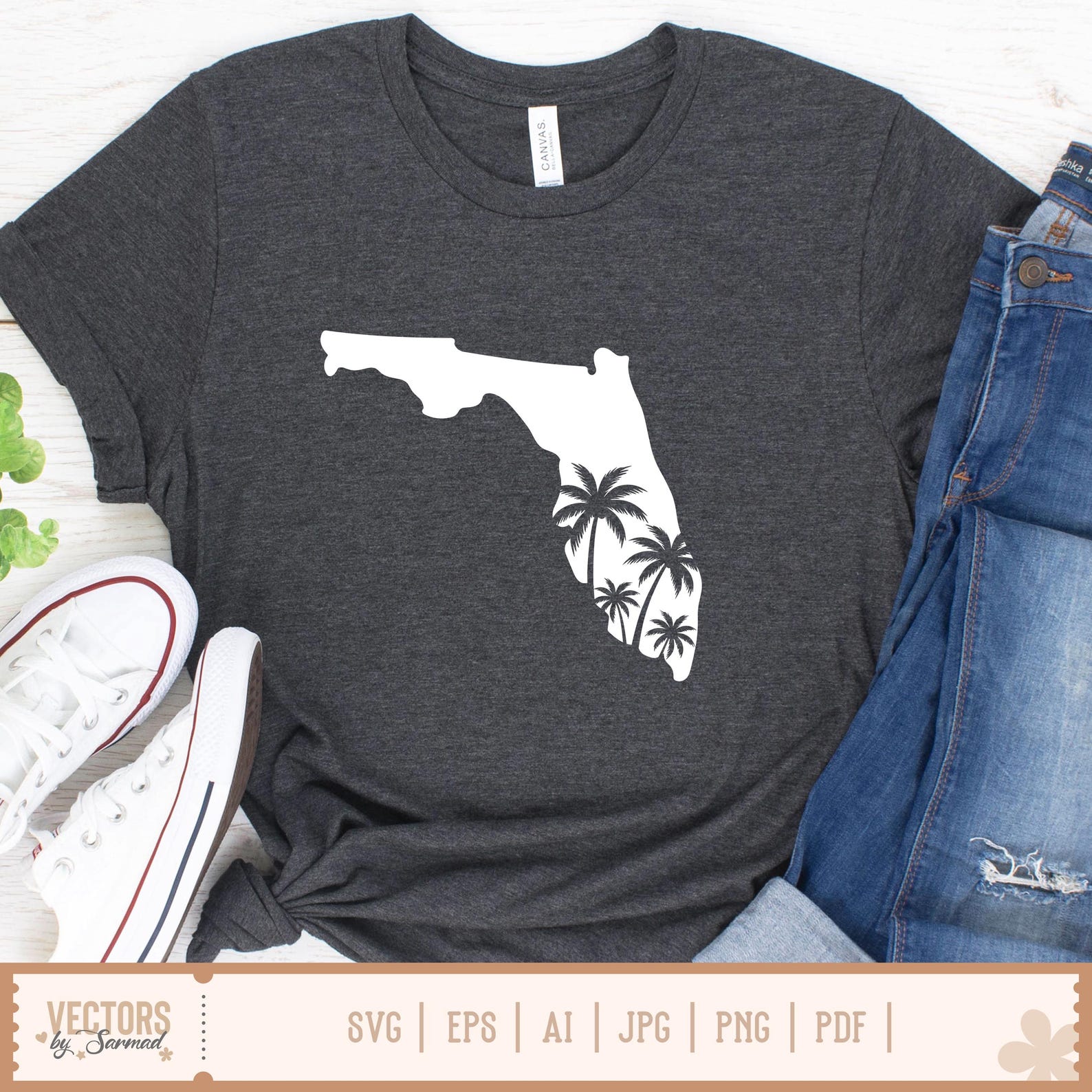 Florida SVG Bundle, Florida Outline SVG, Florida State SVG, Florida ...