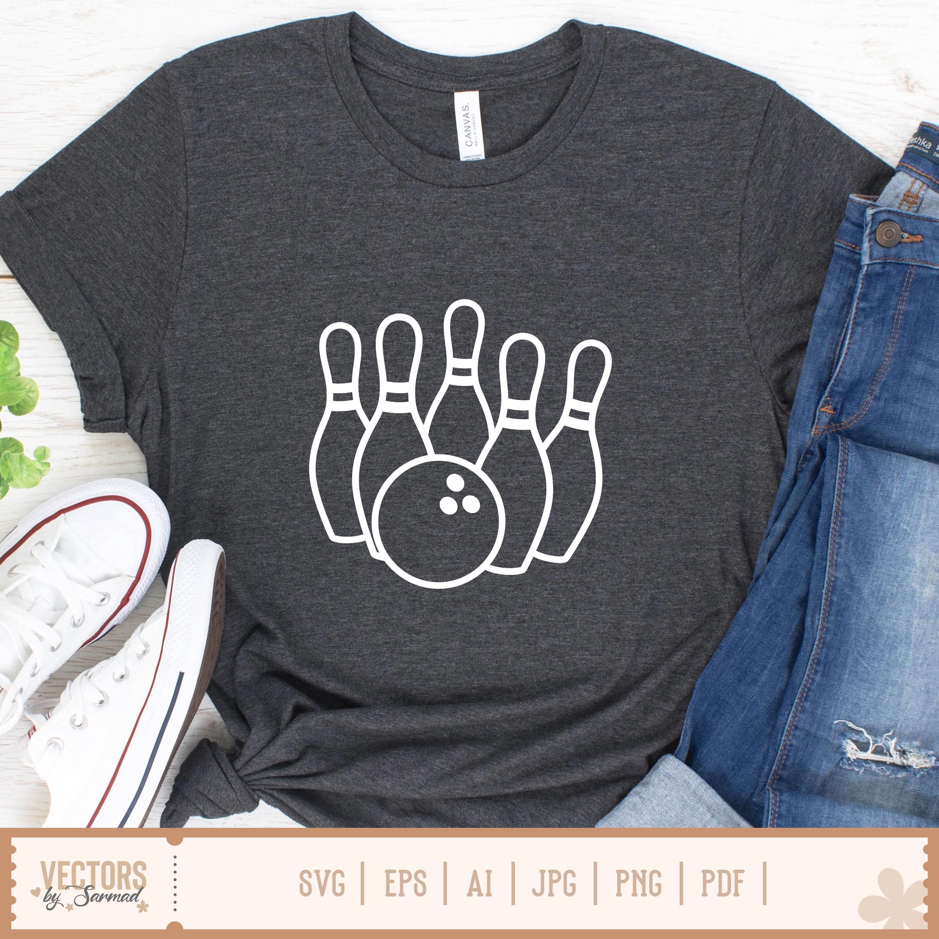 Bowling SVG Bundle, Bowling Logo SVG, Bowling Split Monogram, Bowling ...
