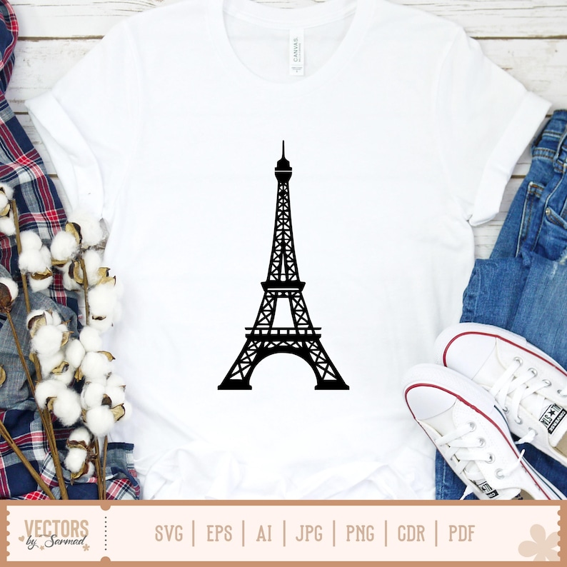 Eiffel Tower SVG, Paris Eiffel Tower SVG, Paris SVG, Eiffel Tower Svg ...