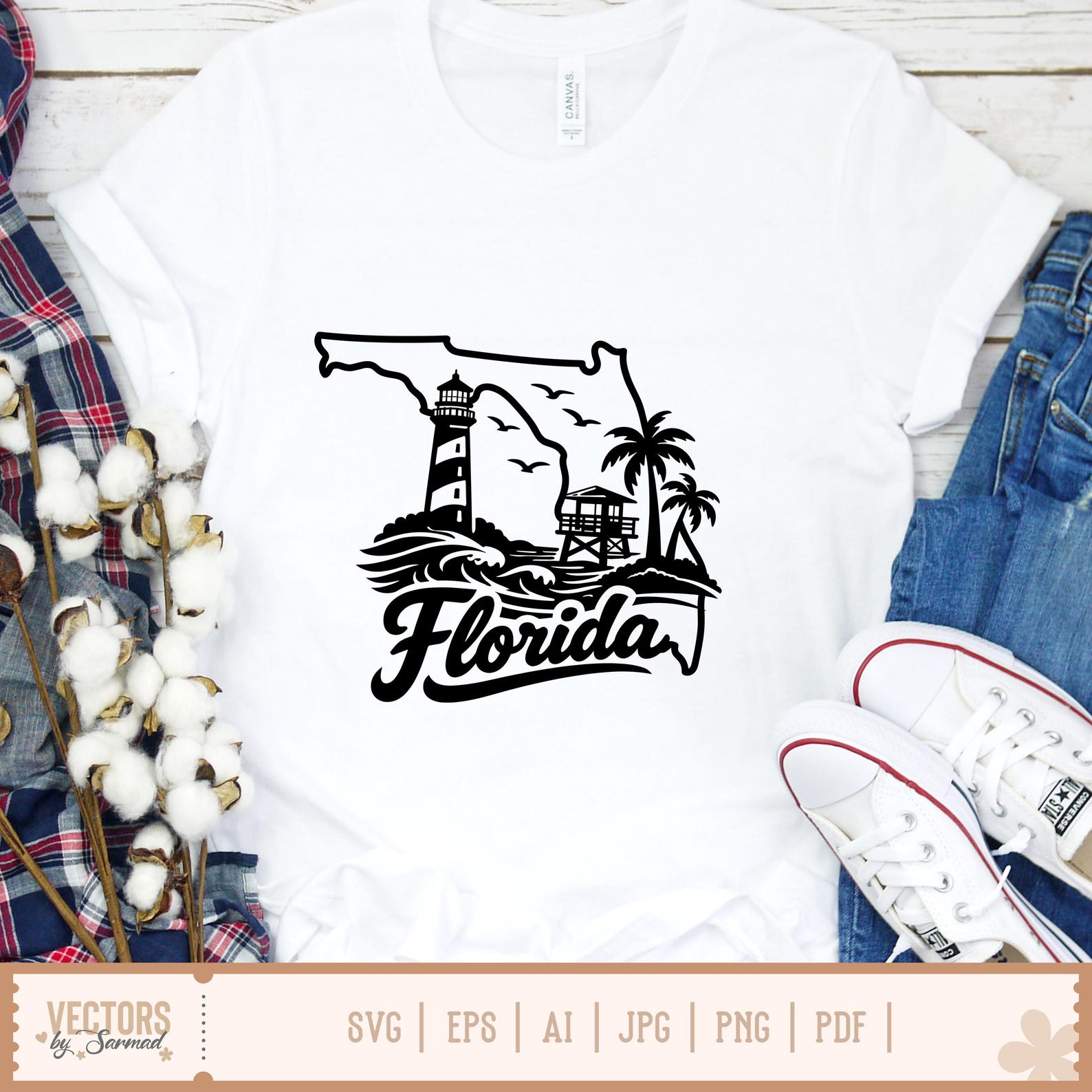 Florida SVG Bundle, Florida Outline SVG, Florida State SVG, Florida ...