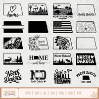 South Dakota State SVG, Cut File Cricut, South Dakota Silhouette, South ...
