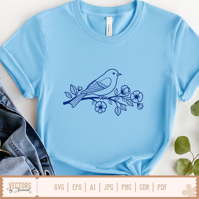 Bluebird SVG PNG Bundle, Bluebird Silhouette, Blue Bird Clipart ...