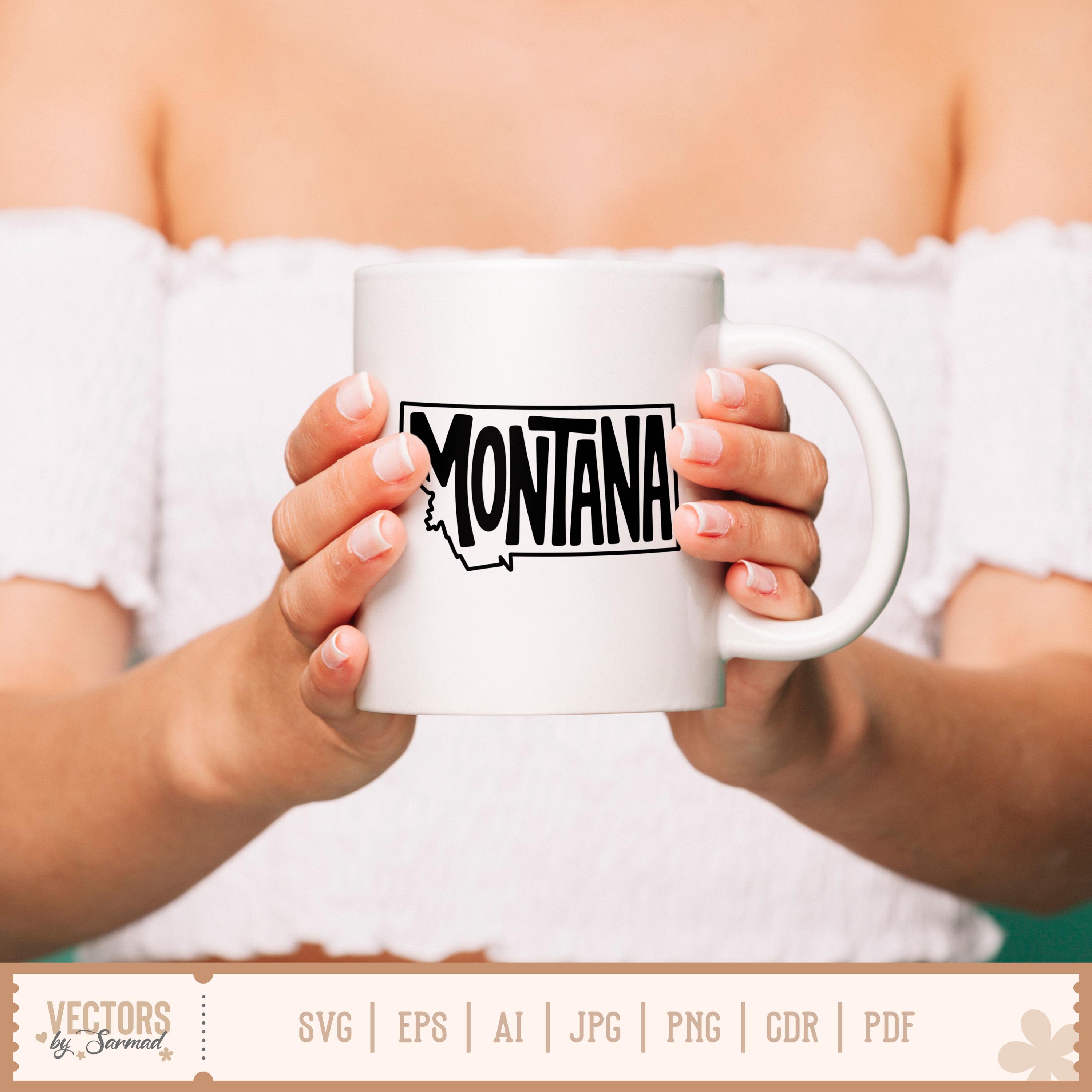 Montana Design Bundle SVG PNG, Montana State Svg, Montana Home Svg ...