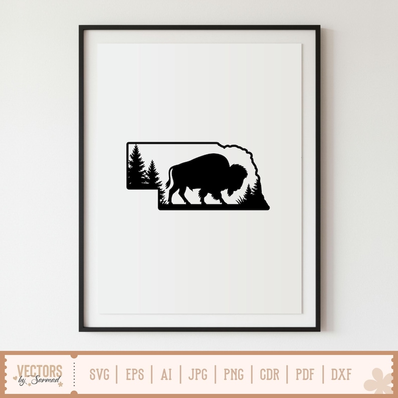 Nebraska SVG PNG Bundle, Nebraska Outline SVG, Nebraska State Svg ...