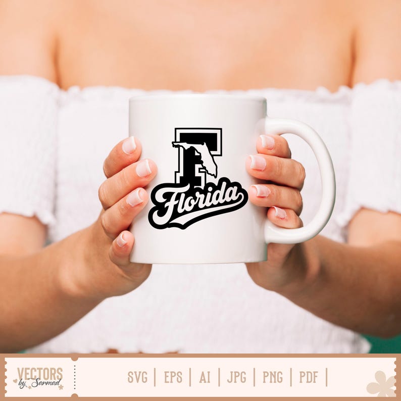 Florida SVG Bundle, Florida Outline SVG, Florida State SVG, Florida ...