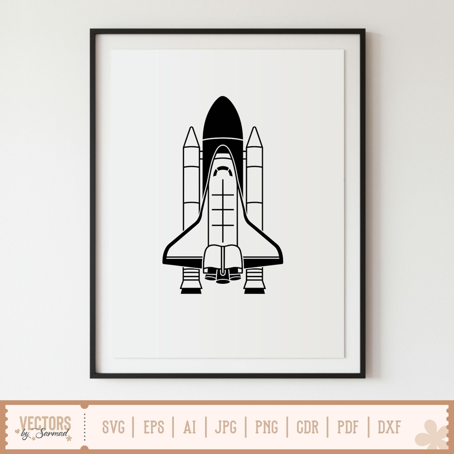Rocket Ship Svg Bundle, Rocket SVG, Layered Rocket Ship SVG, Rocket ...