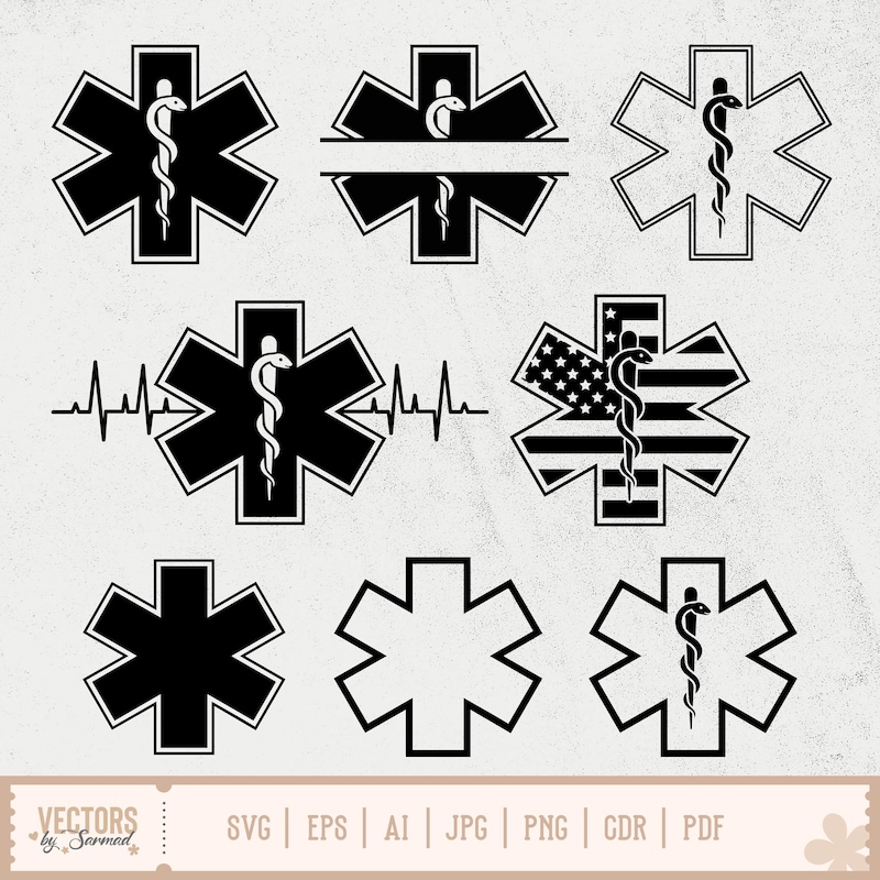 Medical Svg Ornaments - Etsy