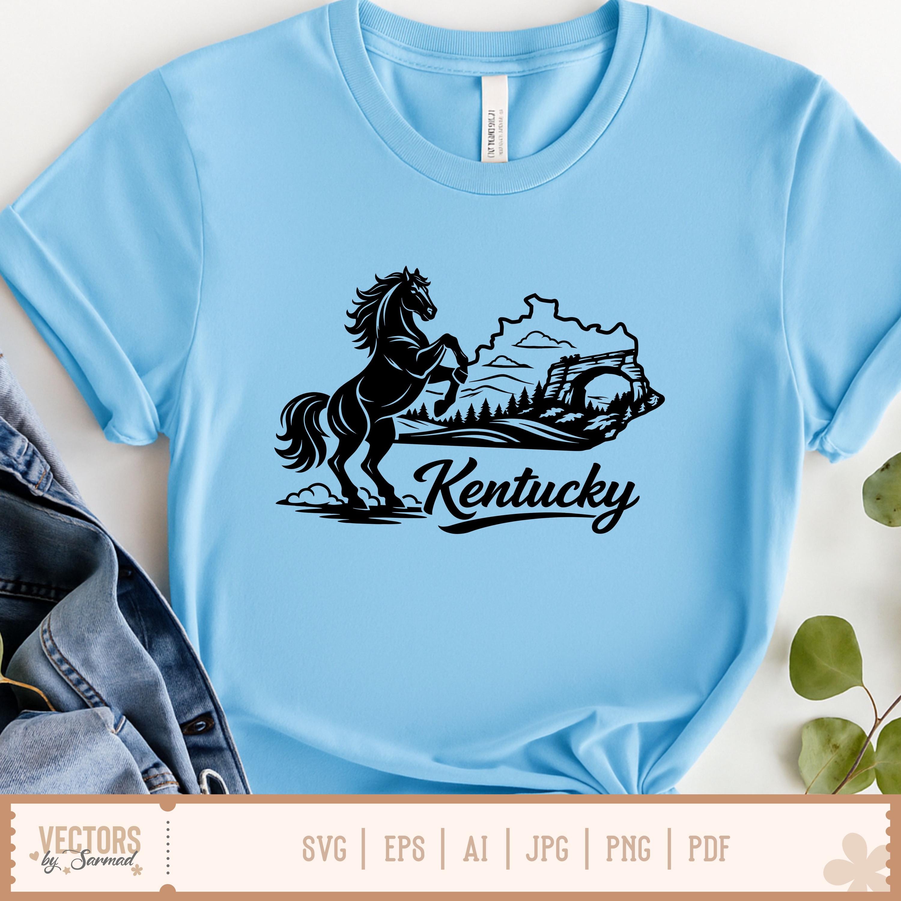 Kentucky SVG Bundle, Kentucky State Svg, Kentucky Outline Svg, Kentucky ...