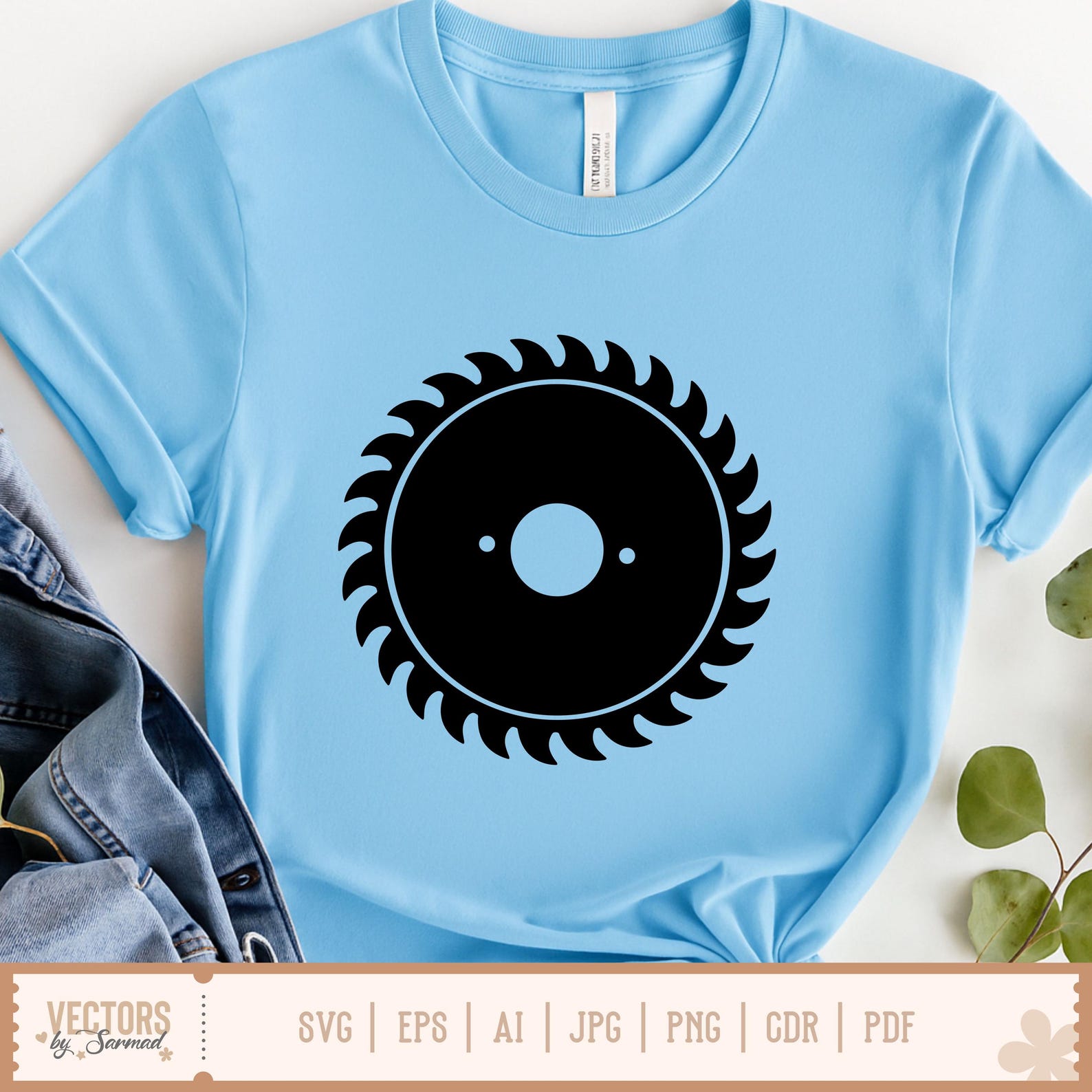 Saw Blade SVG, Saw Blade Monogram Svg, Saw Blade Outline Svg, Saw Blade ...