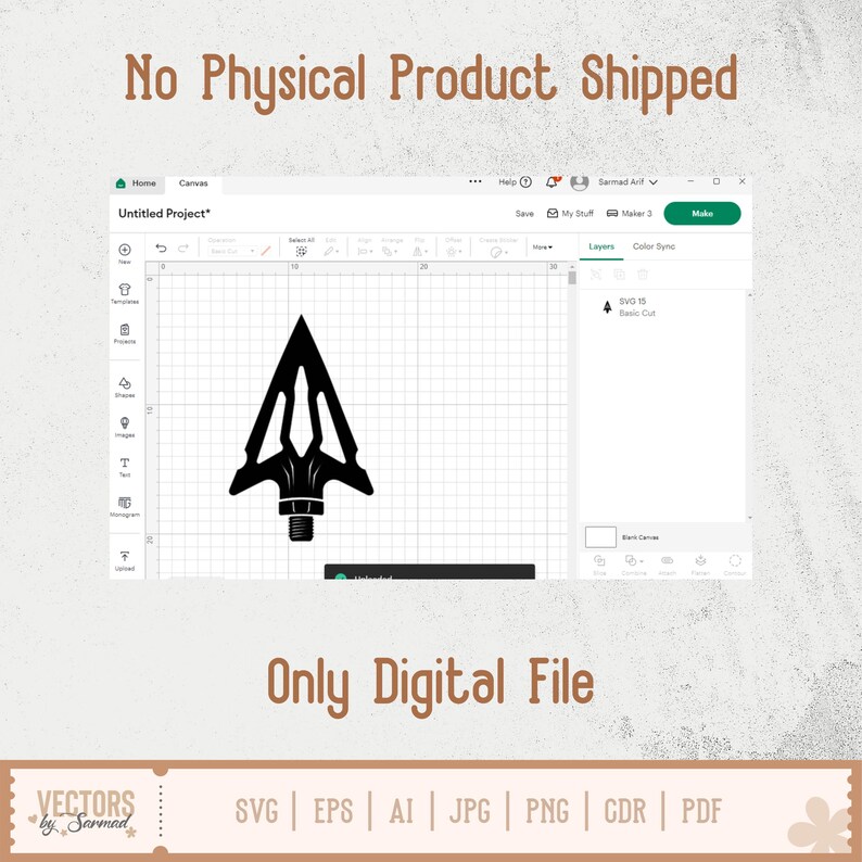 Arrowhead SVG, Arrowhead Silhouette, Broadhead Arrows SVG, Stone ...
