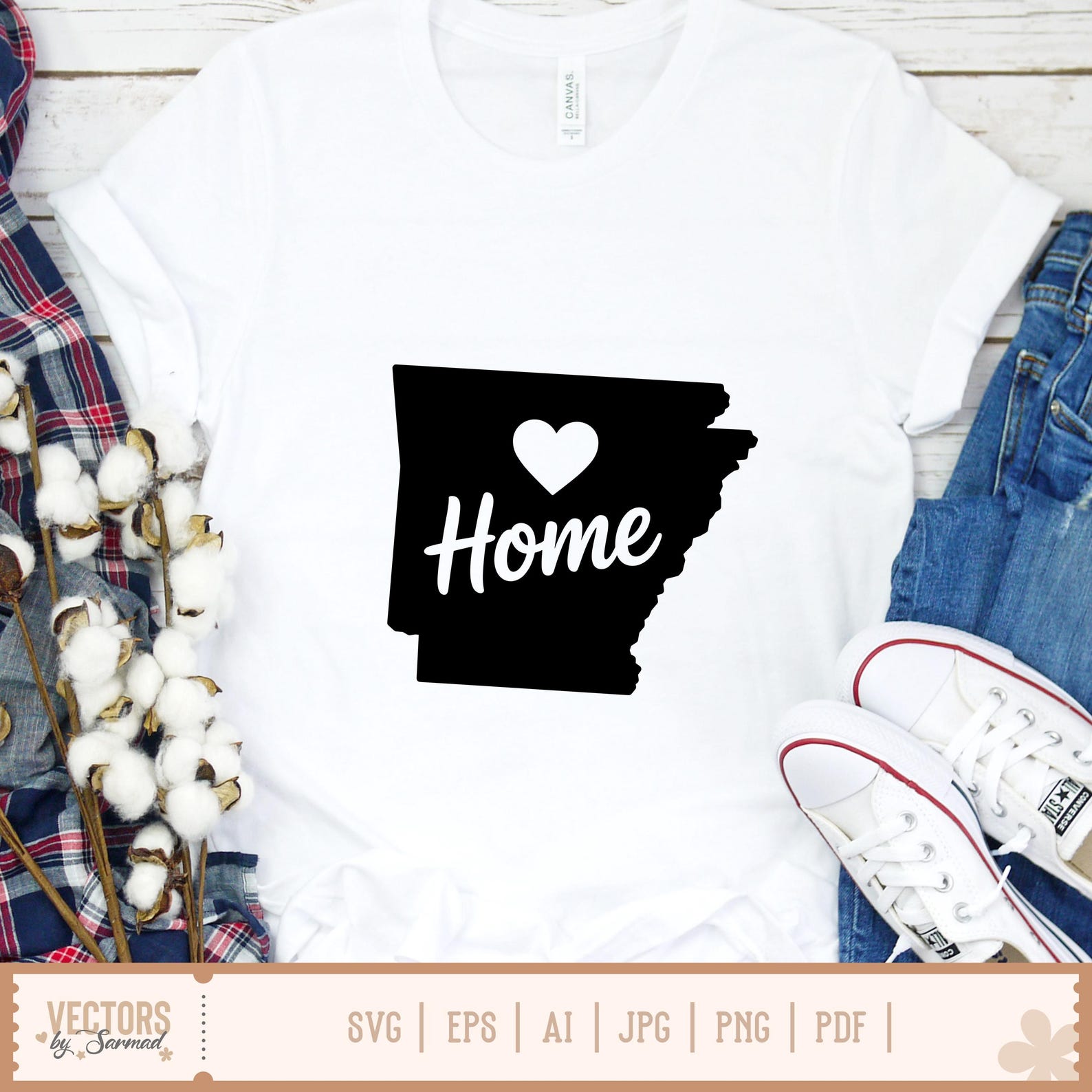 Arkansas SVG Bundle, Arkansas Outline SVG, Arkansas Silhouette ...