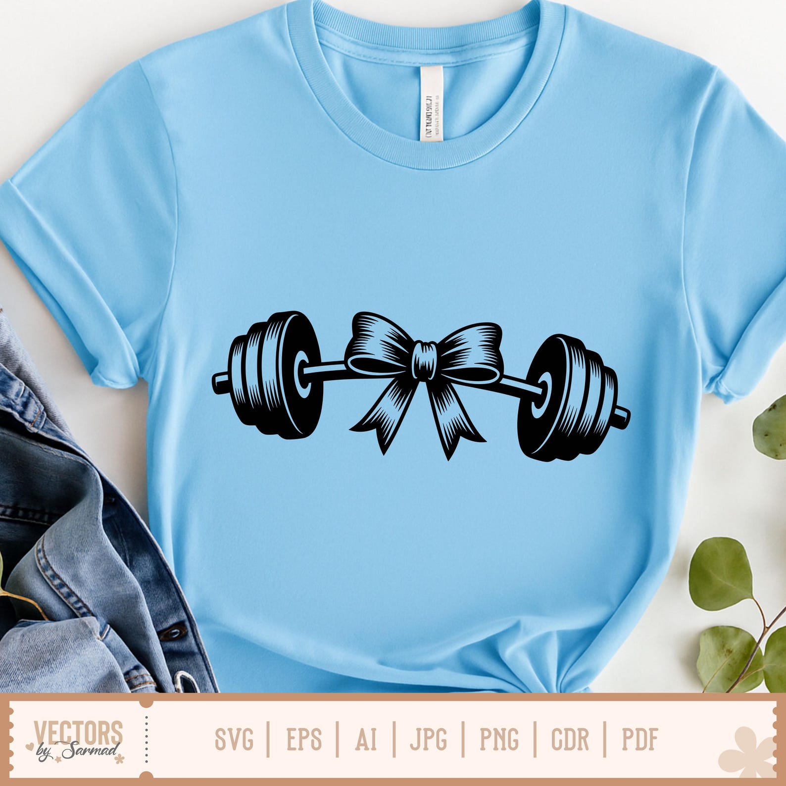 Barbell SVG Bundle, Barbell Clipart, Weights SVG, Barbell Silhouette ...