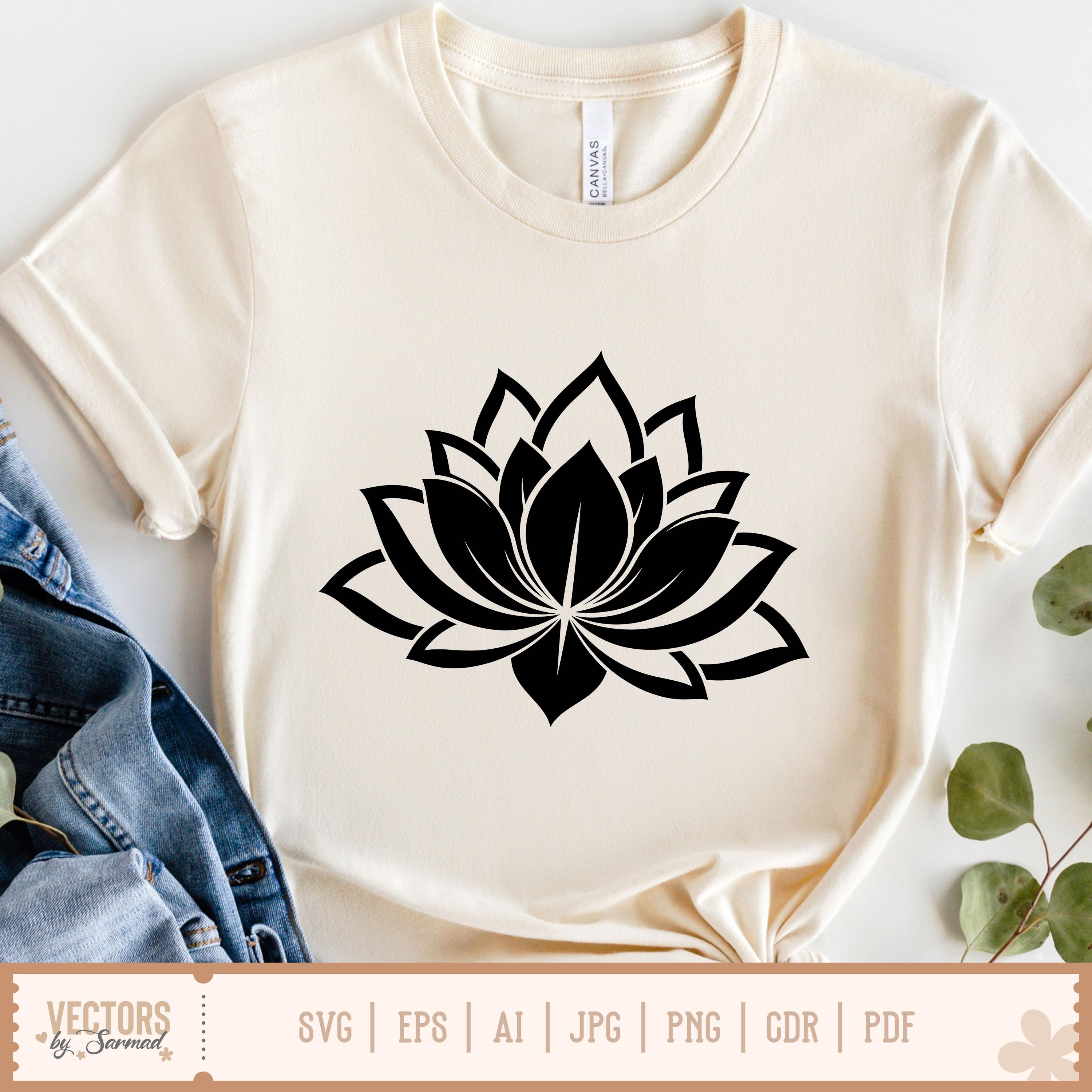 Lotus SVG, Lotus Flower SVG, Lotus Bundle Png, Lotus Clipart, Lotus ...