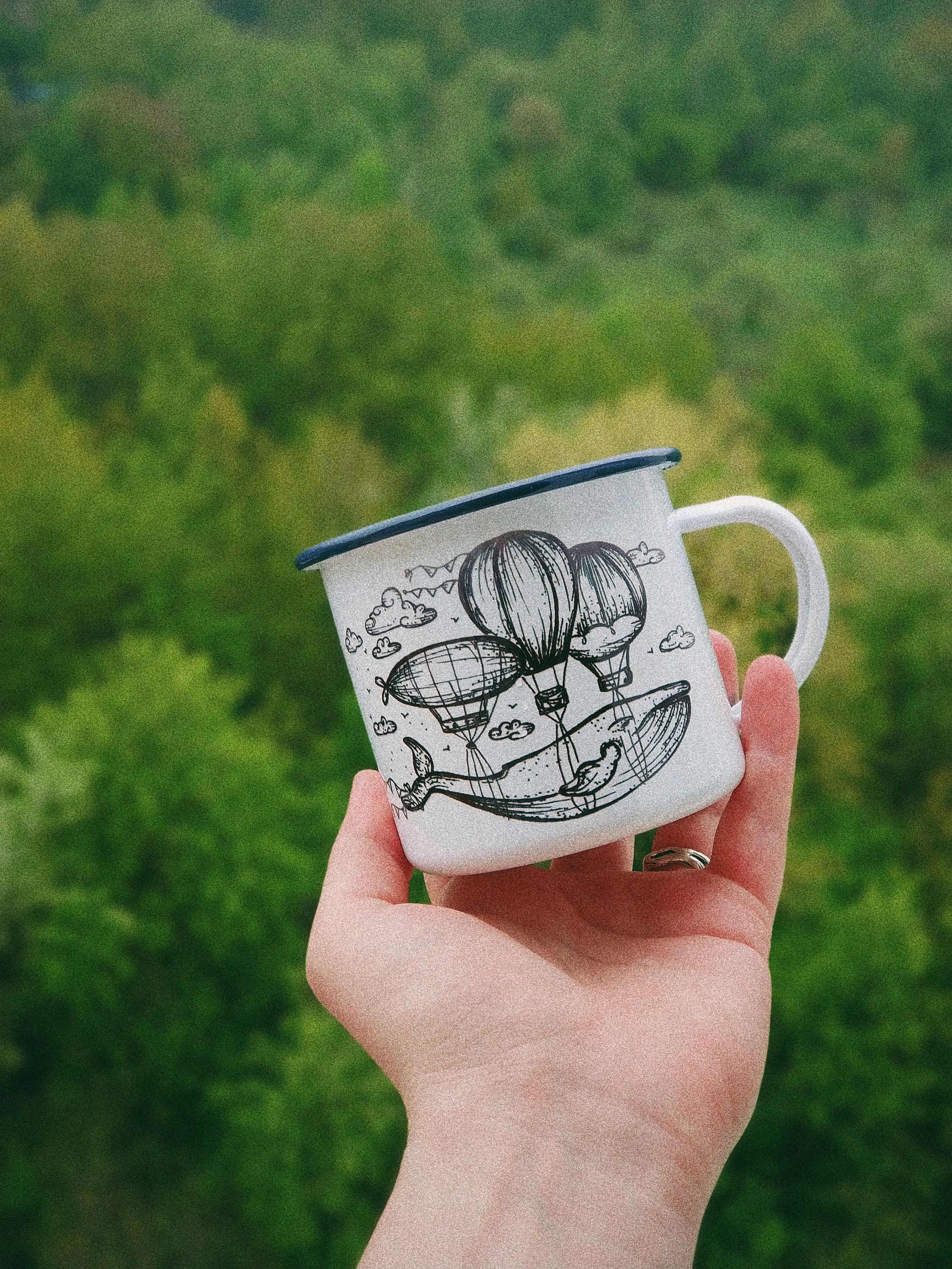 Dreams Come True Inspiration Motivation Enamel Camp Mug. - Etsy