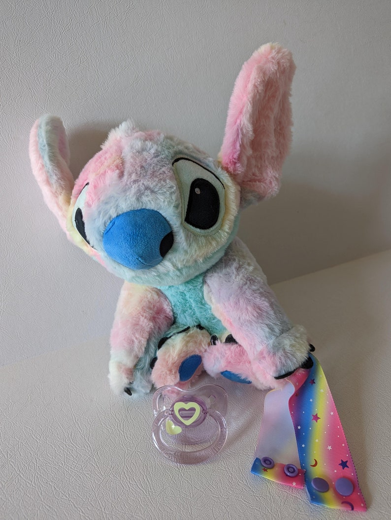 Stitch Paci Pet ABDL Pacifier Glow in the Dark Paci Little - Etsy