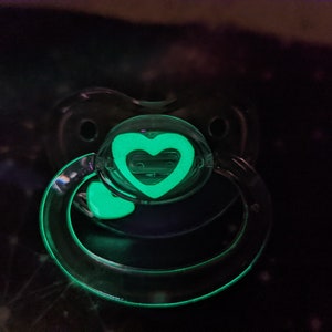 Stitch Paci Pet ABDL Pacifier Glow in the Dark Paci Little - Etsy