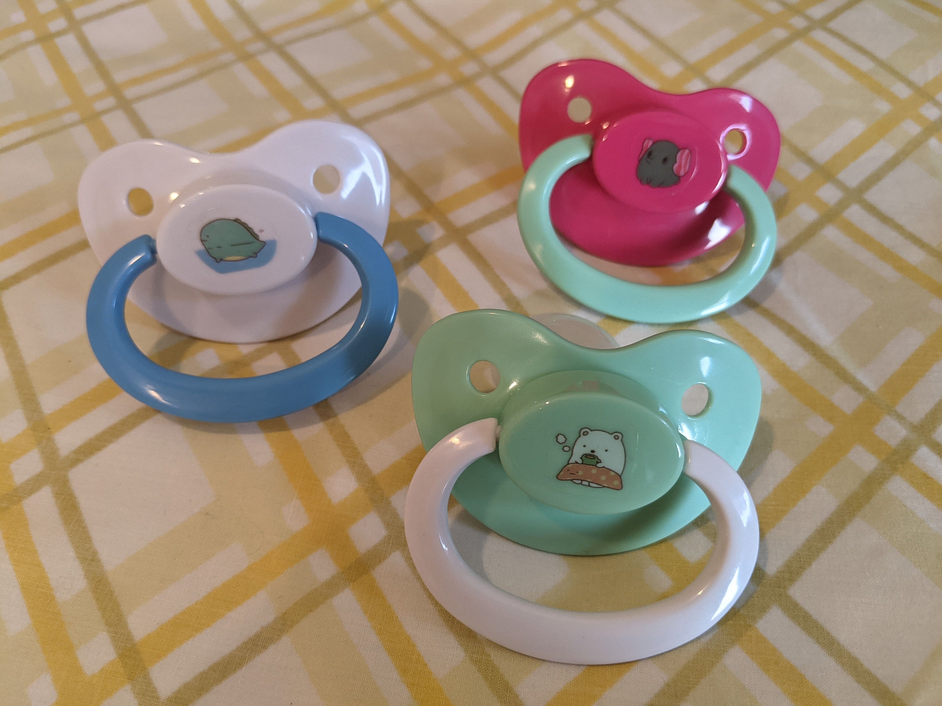 ABDL Pacifier Little Friends Paci Adult Pacifier Little - Etsy