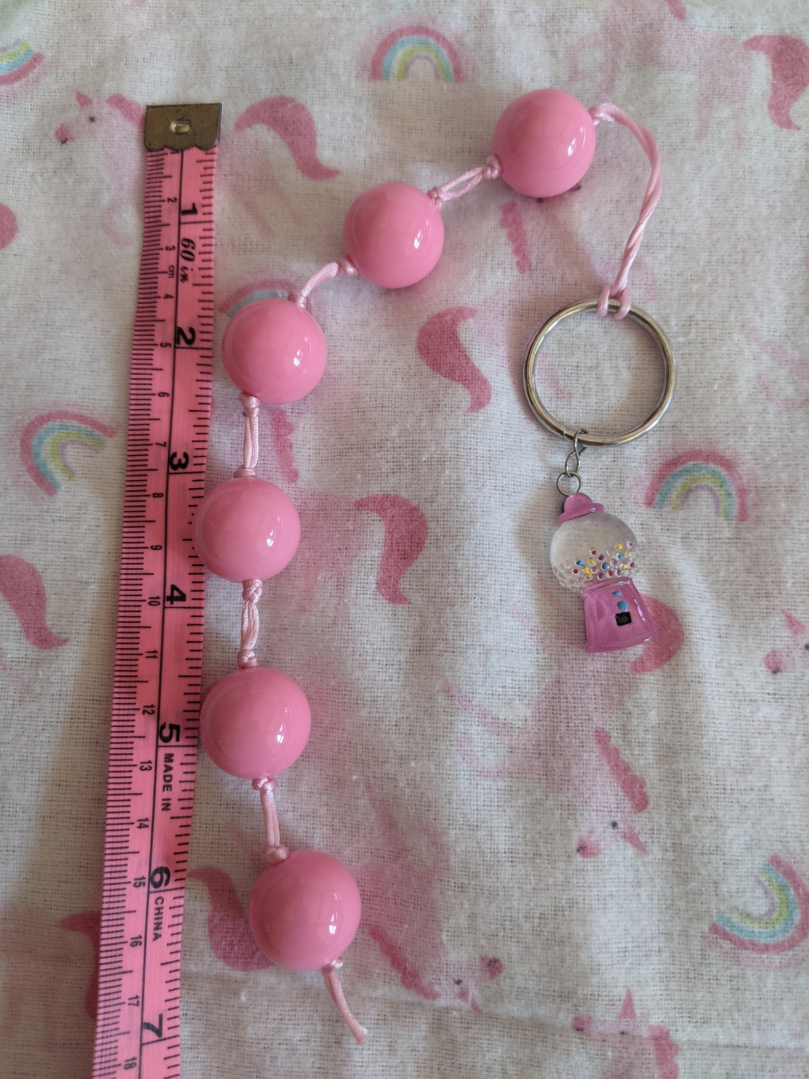 Gumball Anal Beads Bubble Gum Anal Beads Pink Anal Beads Etsy